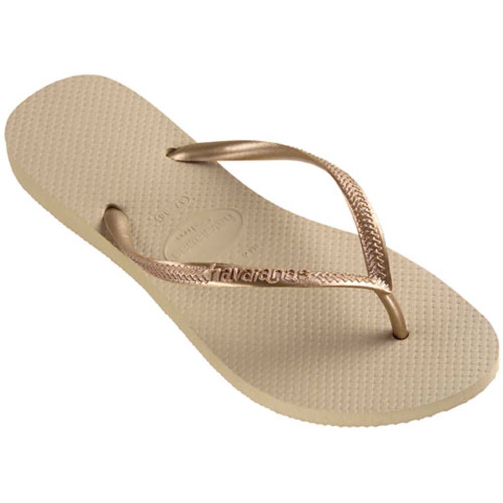 havaianas-Women / Girls-Flip Flop-SLIM LIGHT GOLDEN – Sports4ever